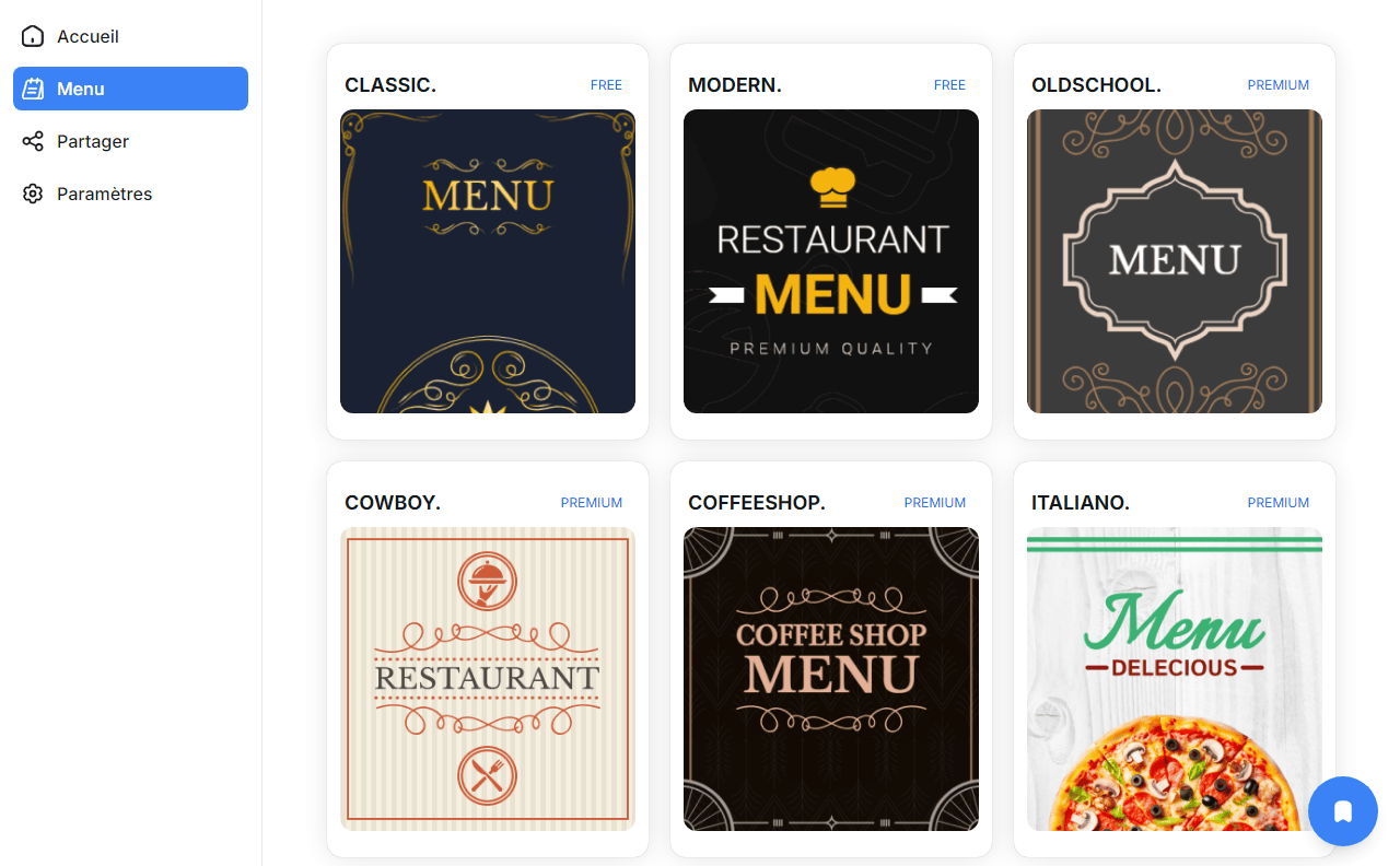 eMenus | Créez et personnalisez votre menu électronique comme vous ...